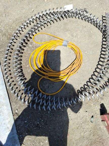 Stainless coil snake and extension cord - Schmid Auction