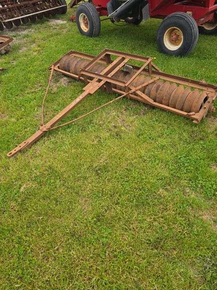 8ft pull type cultimulcher single roller - Schmid Auction