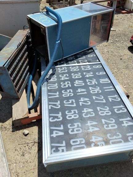 Bingo Light up Board - Schmid Auction