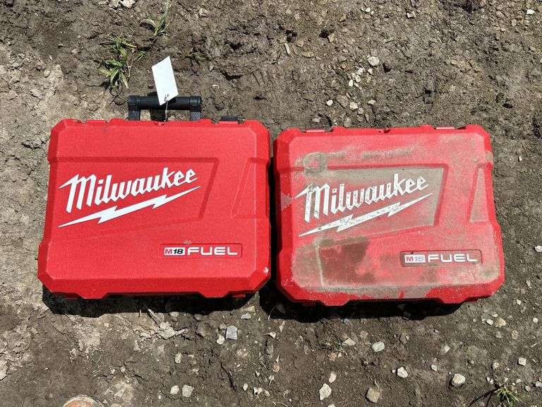 2 Milwaukee Tool Cases - Schmid Auction