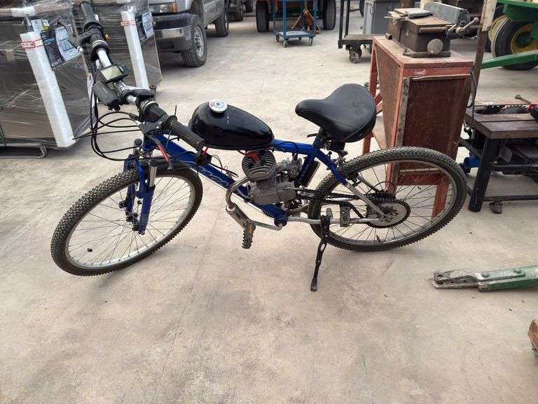Gas powered bicycle - Schmid Auction
