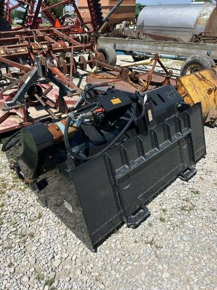 AGT Skid Steer yard rake w/remote - Schmid Auction