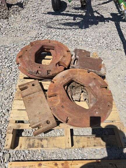 6 IH wheel weights, 3 IH front end weights, 1 front end weight - Schmid ...