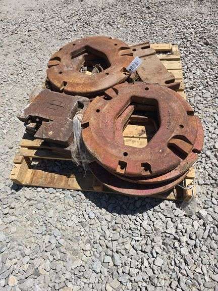 6 IH wheel weights, 3 IH front end weights, 1 front end weight - Schmid ...