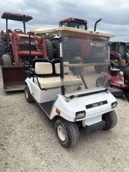 1993 Gas Club Car, White, VIN- AG9324331430 - Schmid Auction