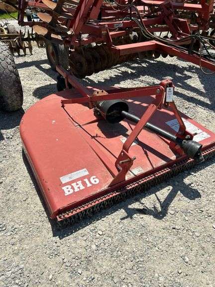 Bush Hog Brand BH16 6ft rotary mower 3pt 540 pto. - Schmid Auction