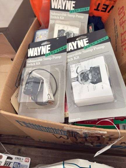 Wayne sump pump switches, parts, rivets, staples, and misc. - Schmid ...