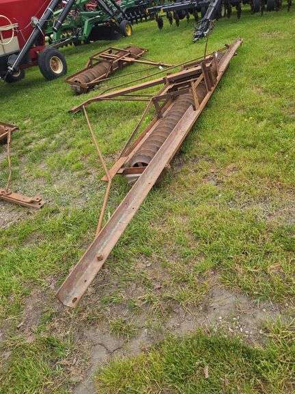 12ft pull type cultimulcher single roller - Schmid Auction