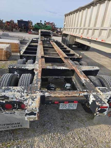 1964 semi trailer, 32ft, tandem axle, Vin# G341403, tires hold air ...