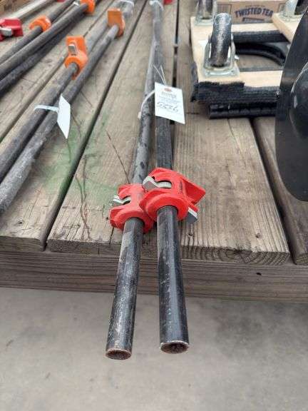 Two 5ft bar clamps - Schmid Auction