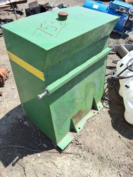 John Deere Front Mount Fuel Tank - Schmid Auction