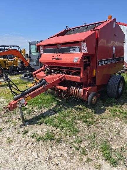 Case IH 8480 round baler w/monitor 540pto twine - Schmid Auction