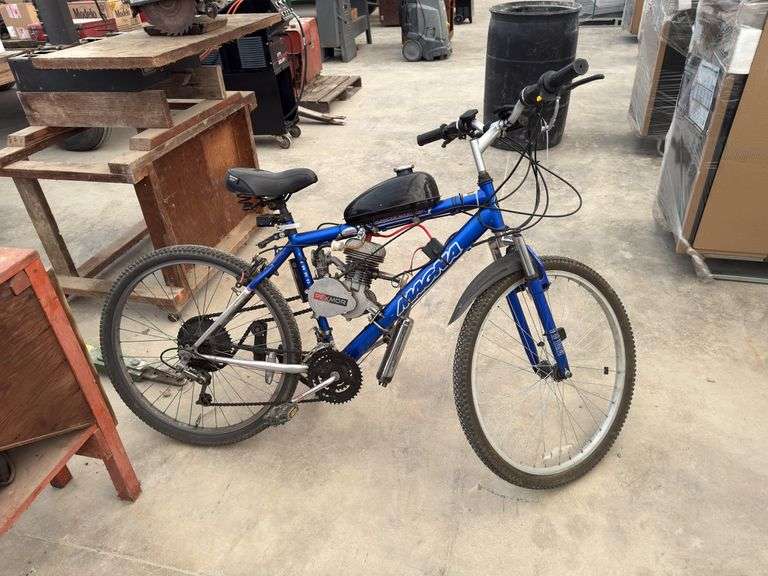 Gas powered bicycle - Schmid Auction