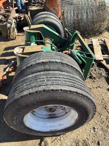 Doyle Tender Trailer 3rd axle, 235/75R17.5 - Schmid Auction