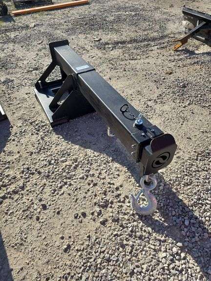Heavy Duty Forklift Jib with Extendable Reach - Schmid Auction