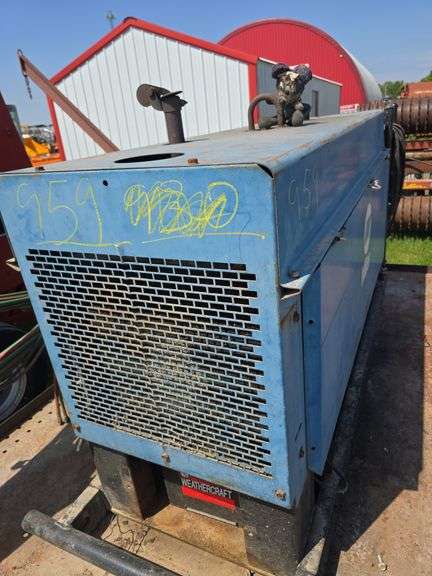 Miller Big 20 Arc welding generator on trailer 6,980 hrs. - Schmid Auction