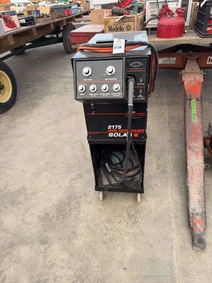 Solor 2175 110VT welder, new torch head - Schmid Auction