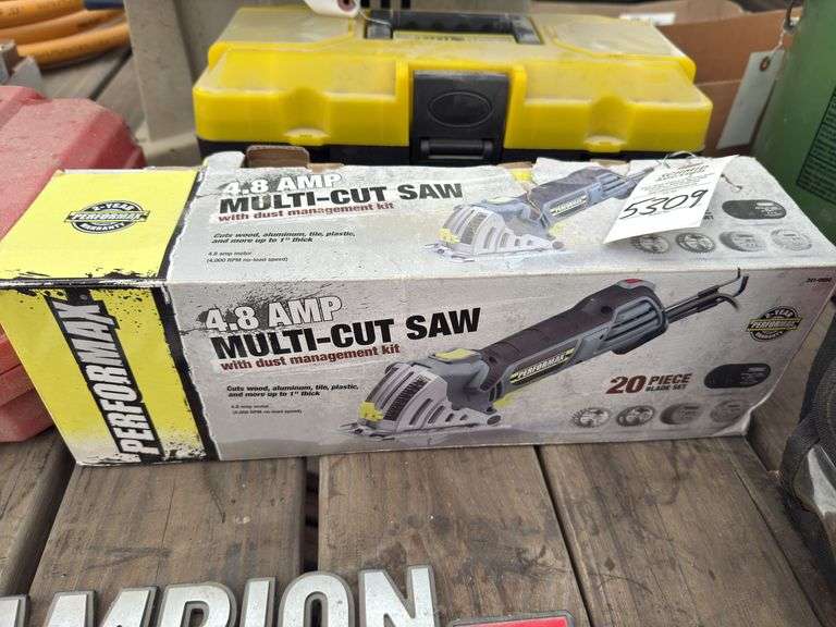 Multi-cut saw with blades - Schmid Auction