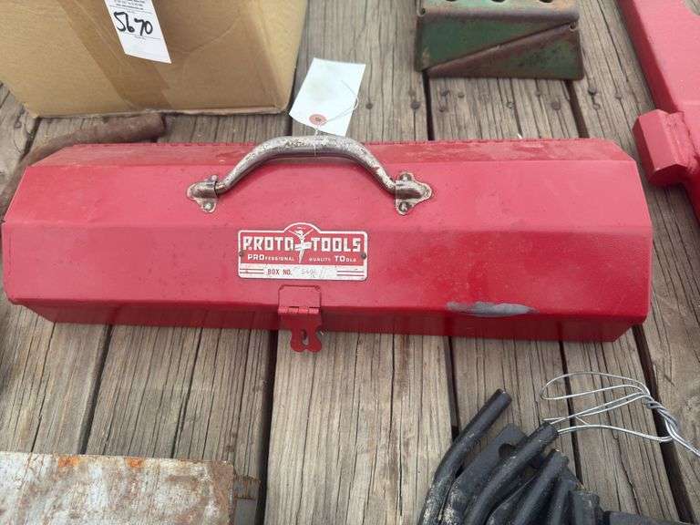 Proto tool box with sockets - Schmid Auction