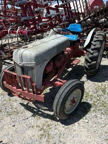 Ford 8N tractor, runs, new tires. - Schmid Auction