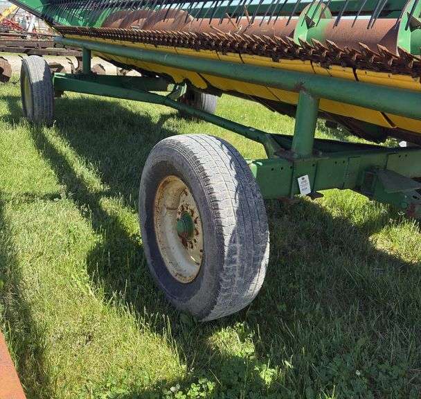 Homemade head carrier for 20ft head. (Lot 808 and 809 are locked ...