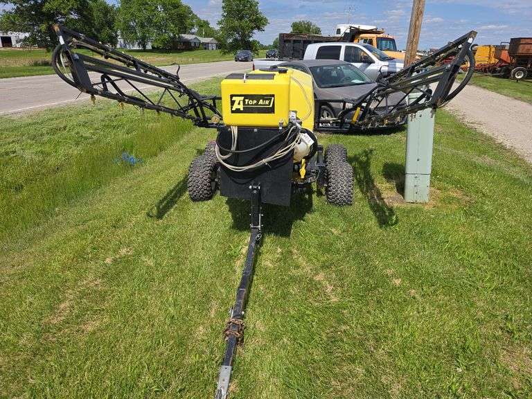 Top Air ATV Sprayer, 45ft Booms, Raven Contrl System, Foam Marker ...