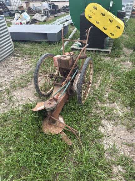 7hp fence mower - Schmid Auction