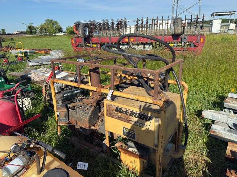 MCL-2000 Hyd power pack, has stuck motor - Schmid Auction
