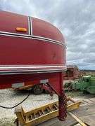 1994 Corn Pro Gooseneck 20' livestock trailer wood floor 1 owner vin ...