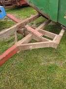 25ft homemade head cart, (Lot 1368 and 1369 are locked together, if ...