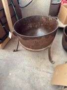 Large Case Iron Butchering Kettle - Schmid Auction
