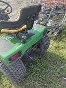 John Deere 420 Riding Mower, 60'' Deck, 1,429 hours, runs - Schmid Auction