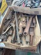 Three boxes of tools, wrenches, sockets, misc. - Schmid Auction