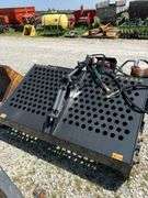 AGT Skid Steer yard rake w/remote - Schmid Auction
