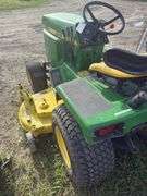 John Deere 420 Riding Mower, 60'' Deck, 1,429 hours, runs - Schmid Auction