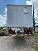 Semi Storage Box Trailer, 54ft Dry Van, Tandem Axle, stays dry ...