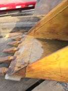 Cat Backhoe bucket, 24", all new teeth, good shape - Schmid Auction
