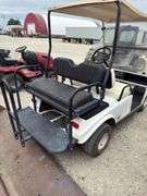 1993 Gas Club Car, White, VIN- AG9324331430 - Schmid Auction