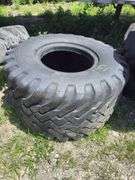 2 48x25.00-20 Rims and Tires - Schmid Auction