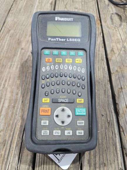 Panduit panther LS8EQ labeler - Schmid Auction