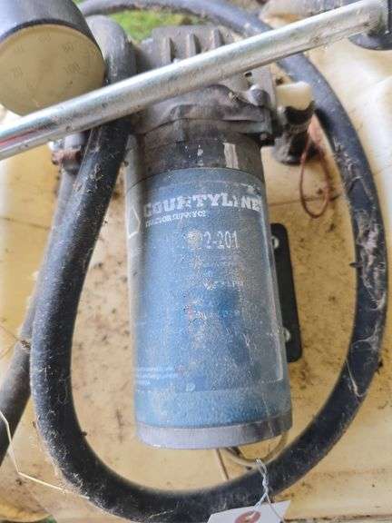 County line 25-gallon atv sprayer with handle, pump - Schmid Auction