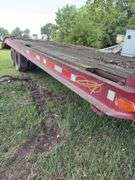 1990 Trail King Pintle Hitch Trailer with ramps, VIN- 1TKC0242XLM056943 ...