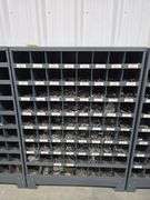 4ft Tall large Bolt Bin Full of hardware, bolts, hex head - Schmid Auction