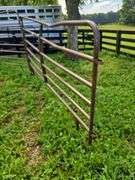 1 12ft arena gate, 1 10ft arena gate - Schmid Auction