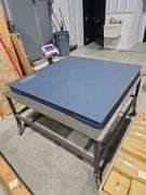 Uline digital pallet scale and cart 5000 lb Like new - Schmid Auction