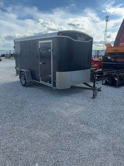 12ft Single Axle Box Trailer, Has a U.S. General Tool Box built in and ...