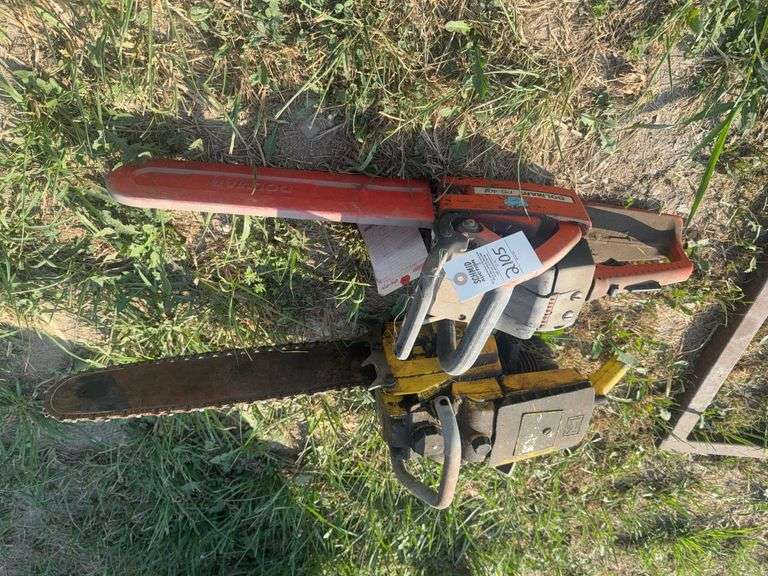 2 chainsaws - Schmid Auction