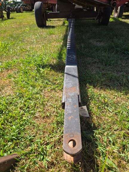 30ft J&M header cart, ( Lot 785, and 786 are extending together. when ...