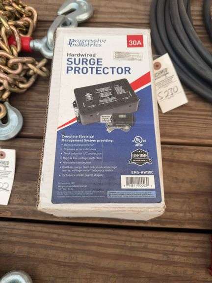 Hardwired surge protector - Schmid Auction