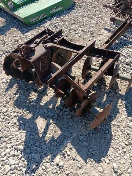 3pt 4ft Disc for food plot/compact tractor - Schmid Auction